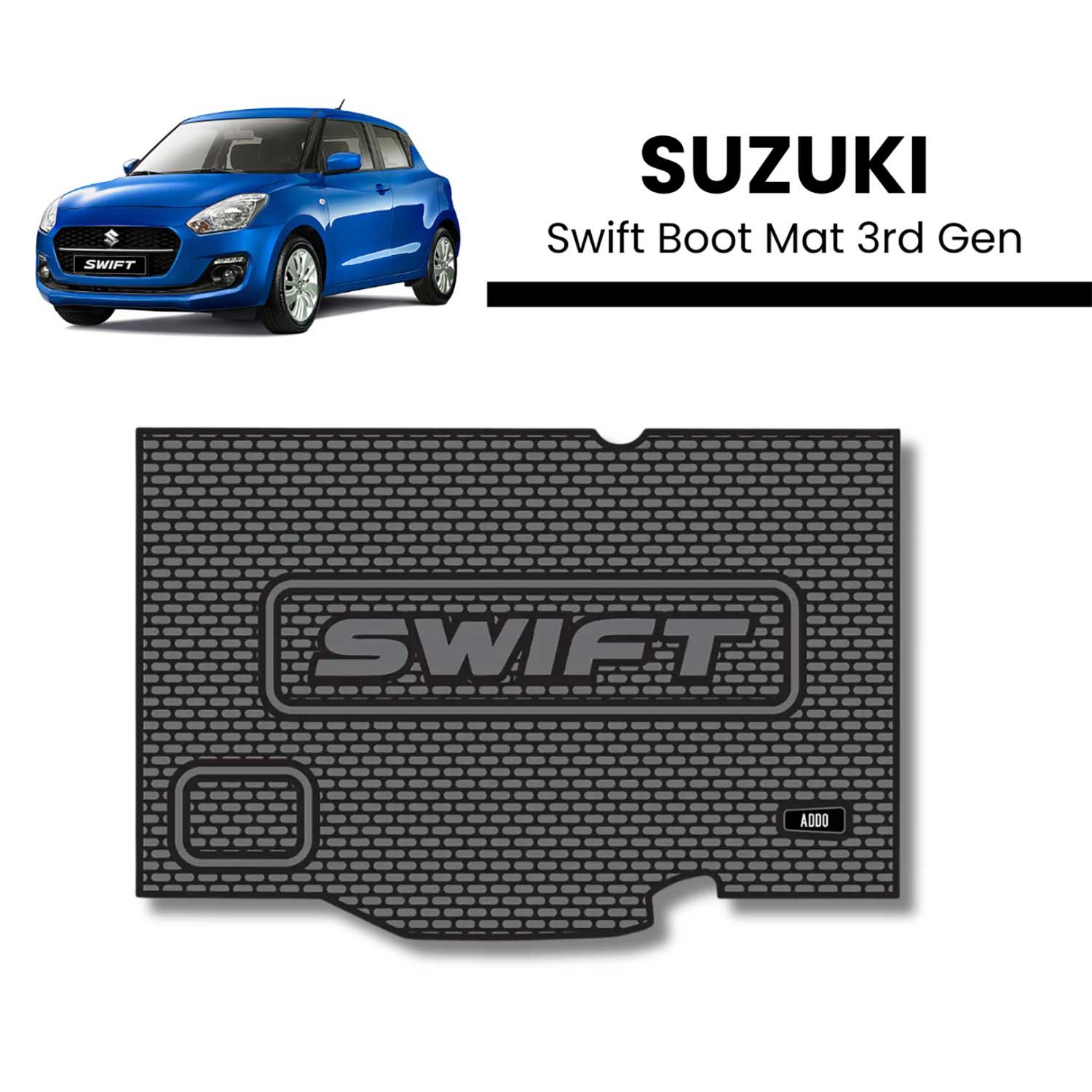 Premium Suzuki Swift 3rd Gen Boot Mat